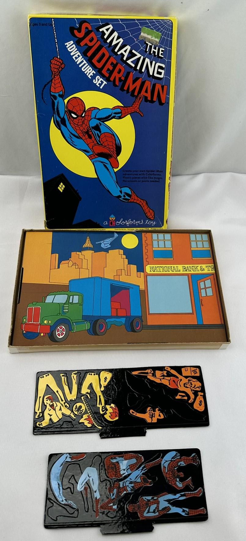 Spiderman colorforms store
