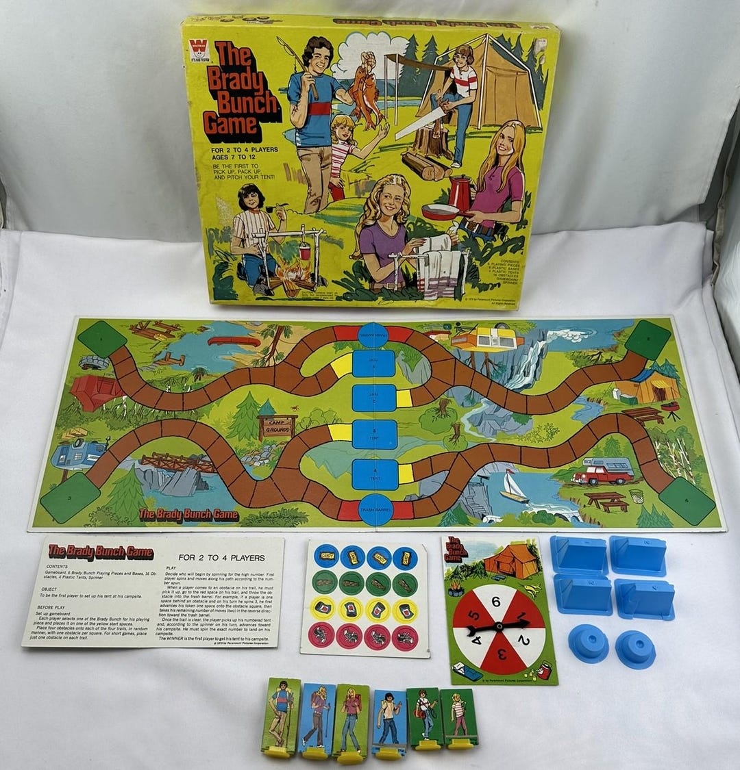 1973 the Brady Bunch Game by Whitman New Old Stock FREE SHIPPING - Etsy