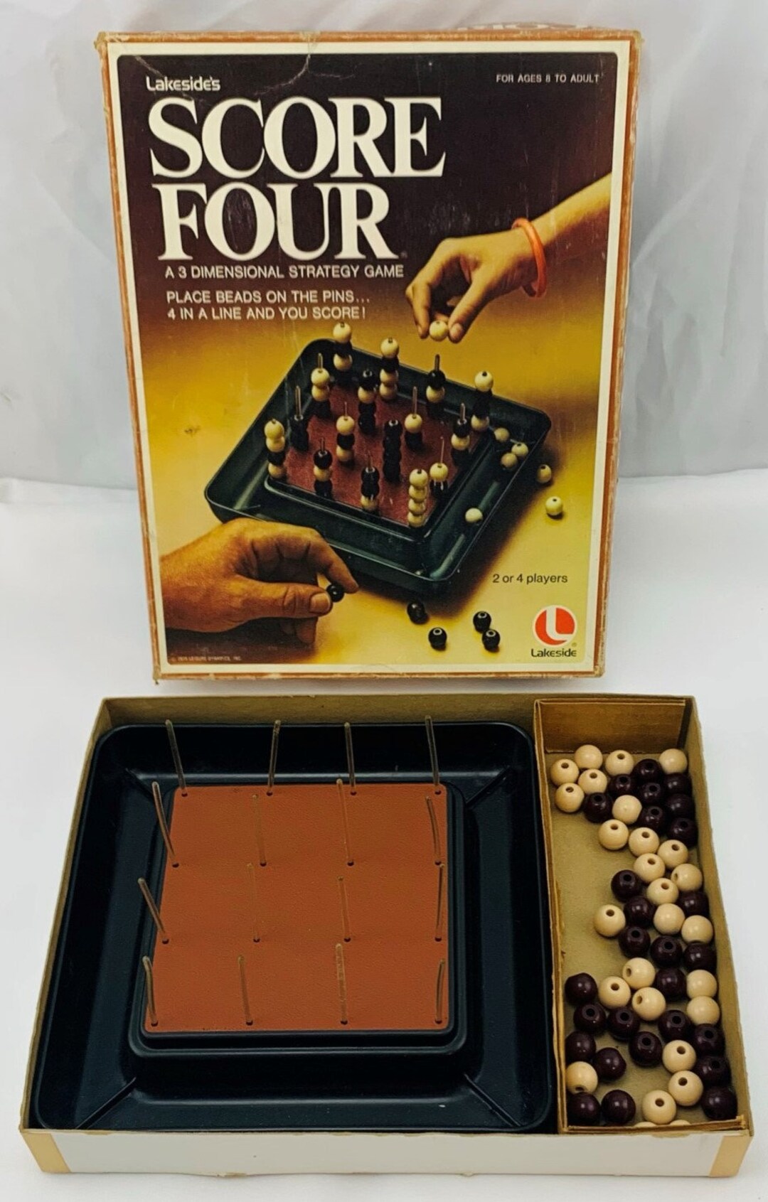 1975 Score Four Game by Lakeside Complete in Great Condition FREE ...