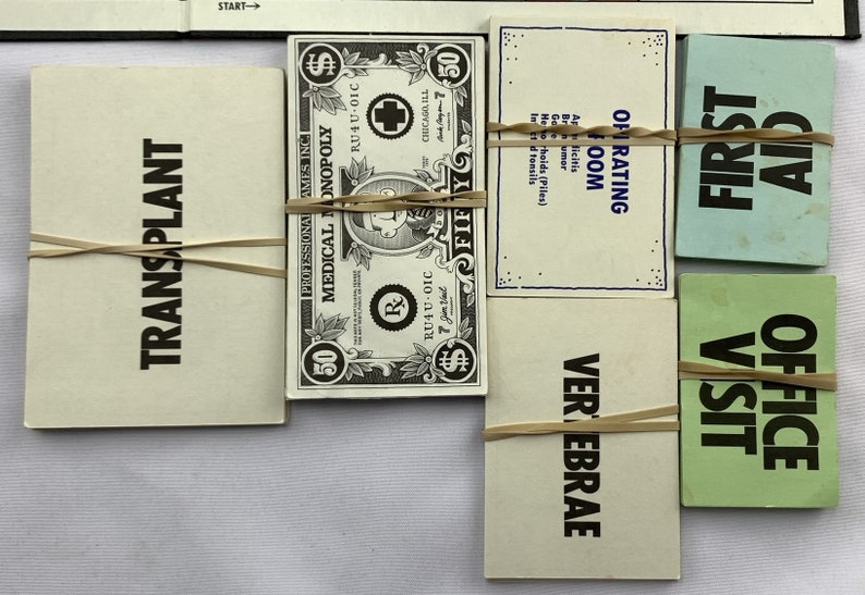 1979 Medical Monopoly Board Game Complete in Good Condition - Etsy