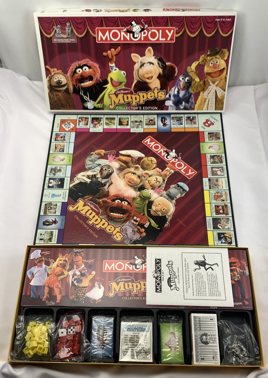 2003 the Muppets Collectors Edition Monopoly Game by Usaopoly New Old ...