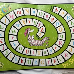 2000 Dr. Seuss's ABC Game by University Games New Old Stock FREE ...