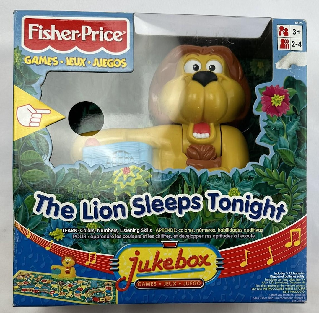 2004 Lion Sleeps Tonight Electronic Game by Fisher Price Brand New ...