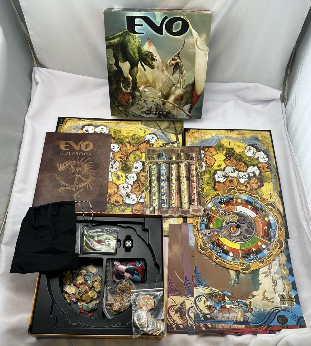 Evo (second Edition) Game by Asmodee Complete in Great Condition FREE ...