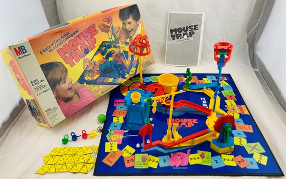 Vintage 1986 Mouse Trap Game By Milton Bradley Complete And, 44% OFF