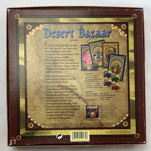 Desert Bazaar Game by Mattel, Brian Yu, Complete in Great Condition ...