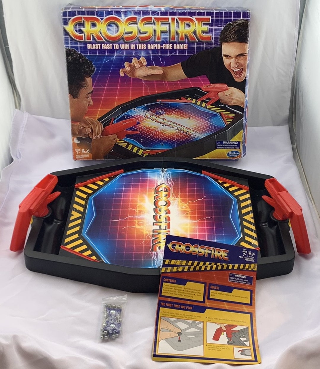 Crossfire Game by Hasbro Complete in Great Condition FREE SHIPPING - Etsy