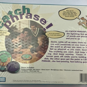 1994 Catch Phrase! Game by Parker Brothers Brand New Sealed FREE ...