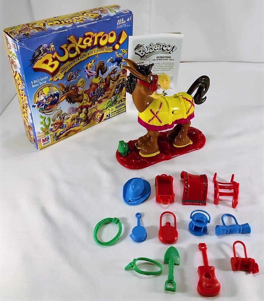 Buckaroo Game by Milton Bradley Complete in Great Condition FREE ...