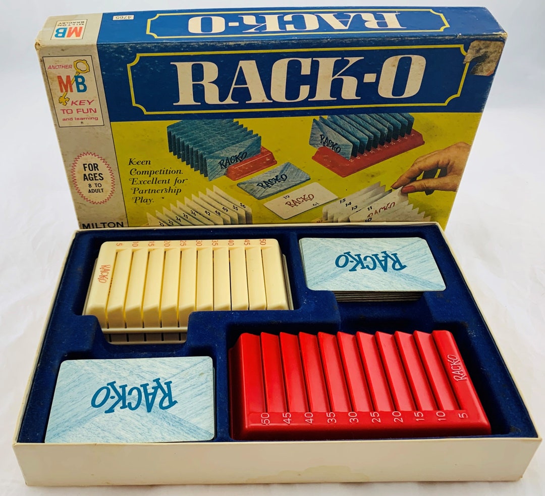1966 Rack-o Game by Milton Bradley Complete in Great Condition FREE ...