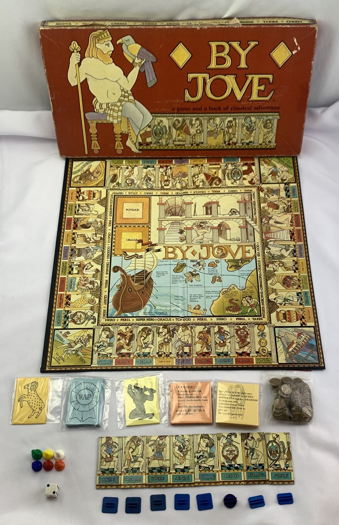 1983 by Jove Board Game by Aristoplay in Good Condition FREE SHIPPING ...