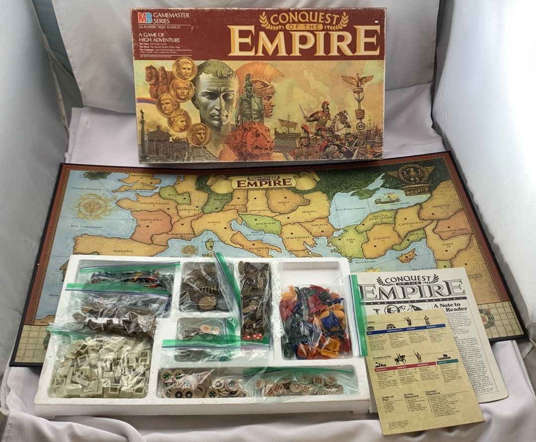 1984 Conquest of the Empire Game Master Series Complete Great Condition ...
