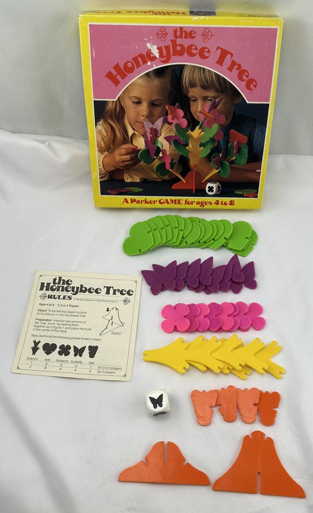 1973 the Honeybee Tree Game by Parker Brothers Complete Very Good ...