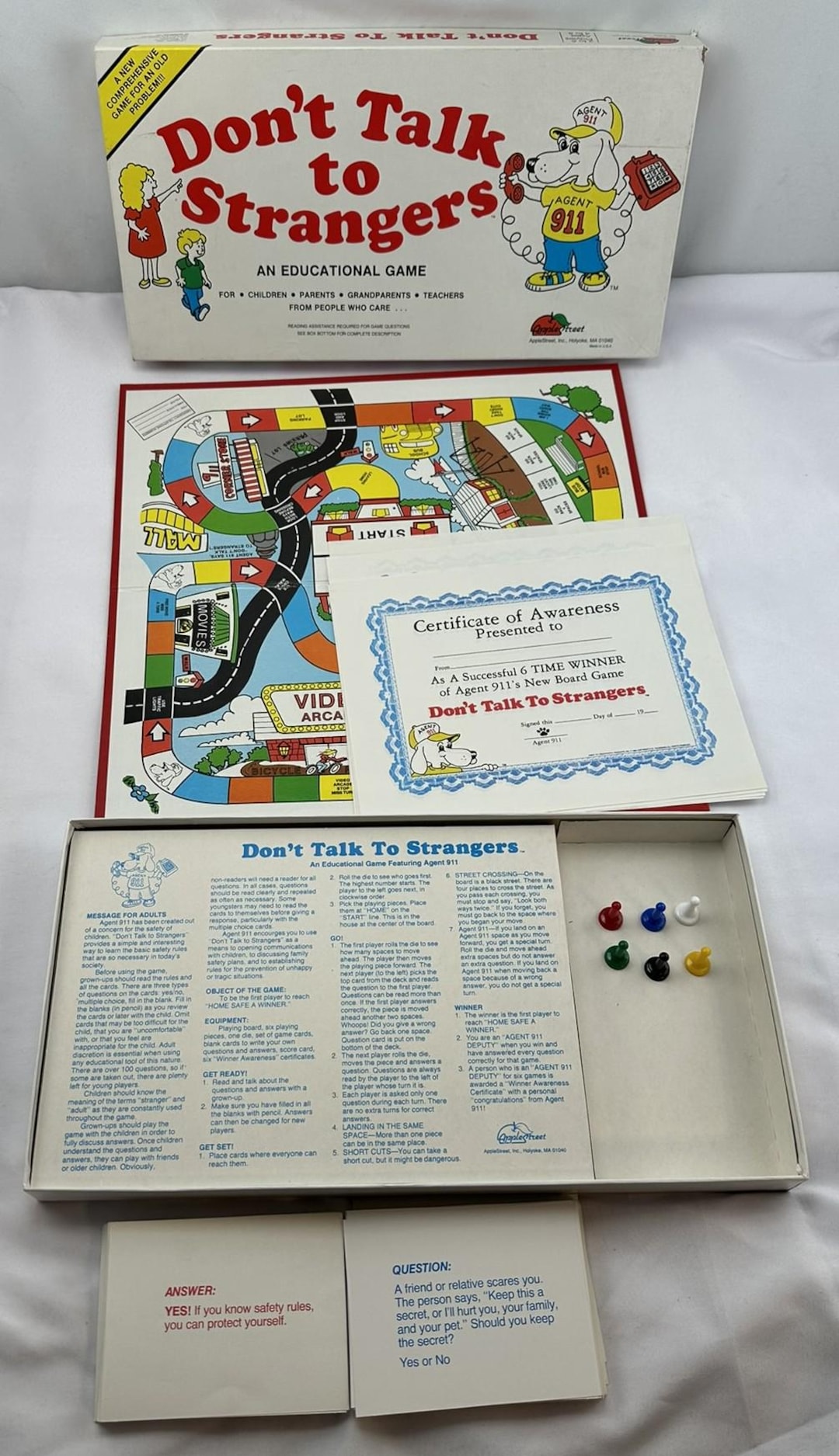 1984 Don't Talk to Strangers Educational Game Never Played Complete ...