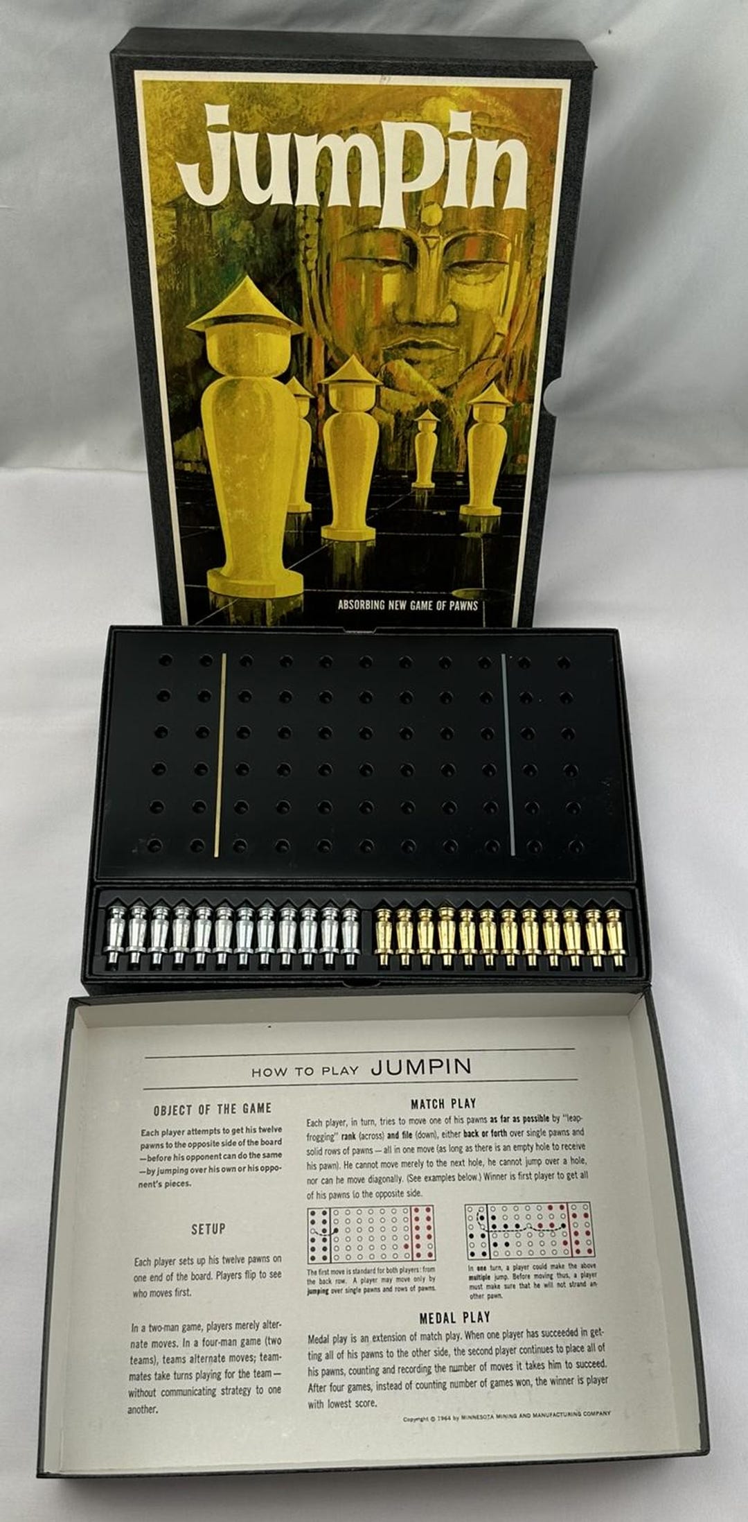 1964 Jumpin Game by 3M Games Complete in Great Condition FREE SHIPPING ...