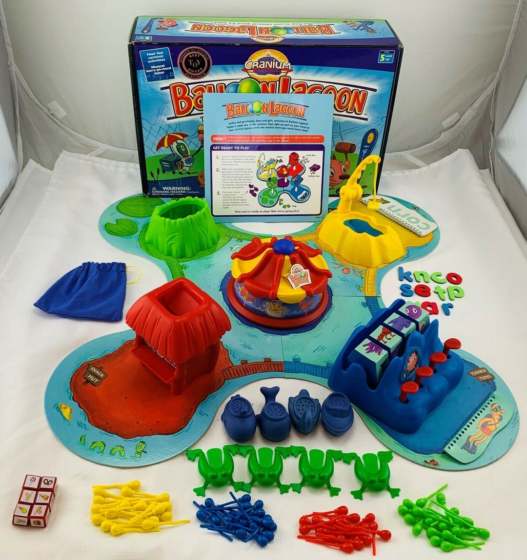 Cranium Balloon Lagoon Game Complete in Great Condition FREE SHIPPING ...
