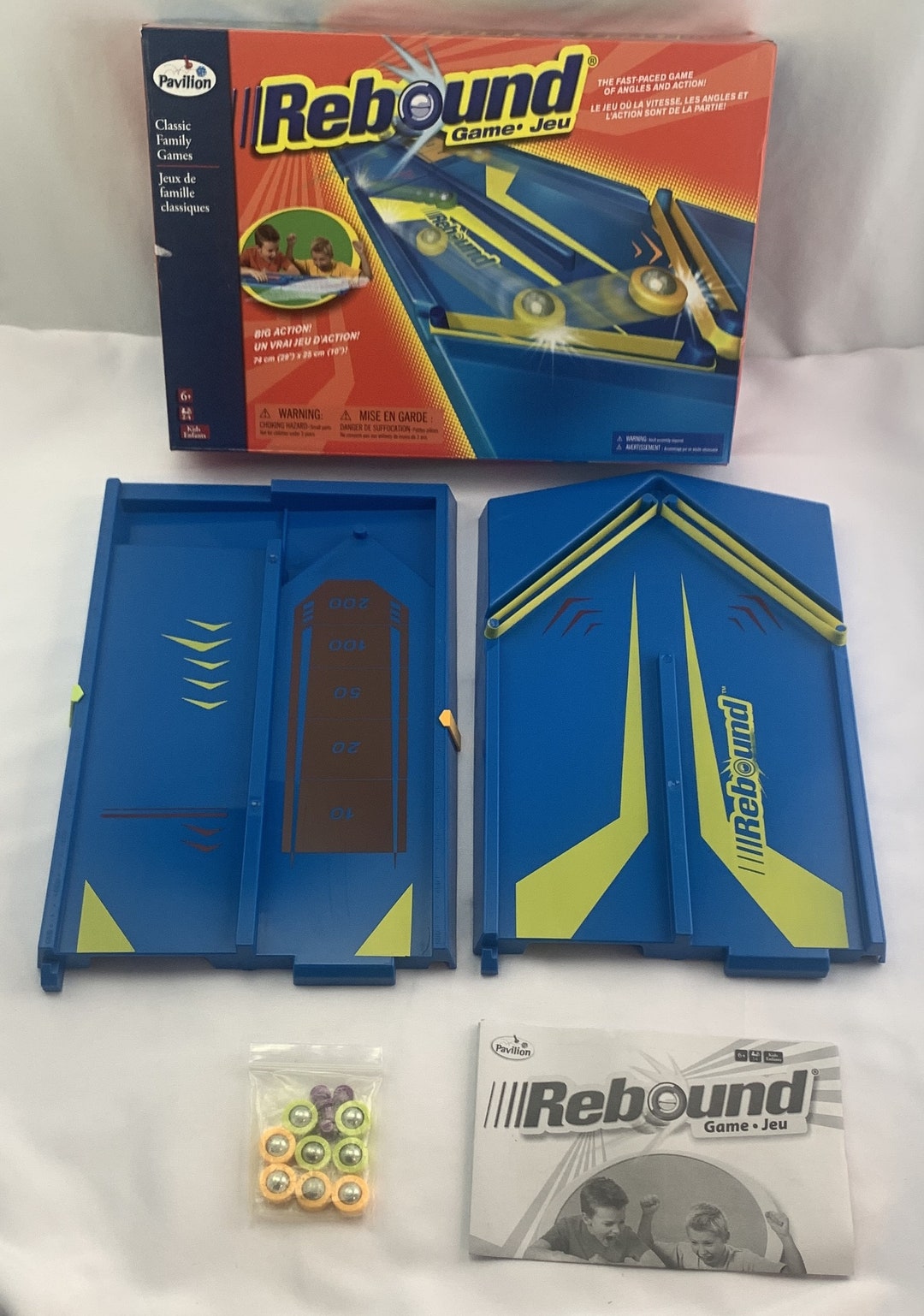 Rebound Game by Pavillion Complete Great Condition FREE SHIPPING - Etsy
