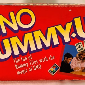 1993 Uno Rummy up Game by Mattel Complete in Great Condition FREE ...