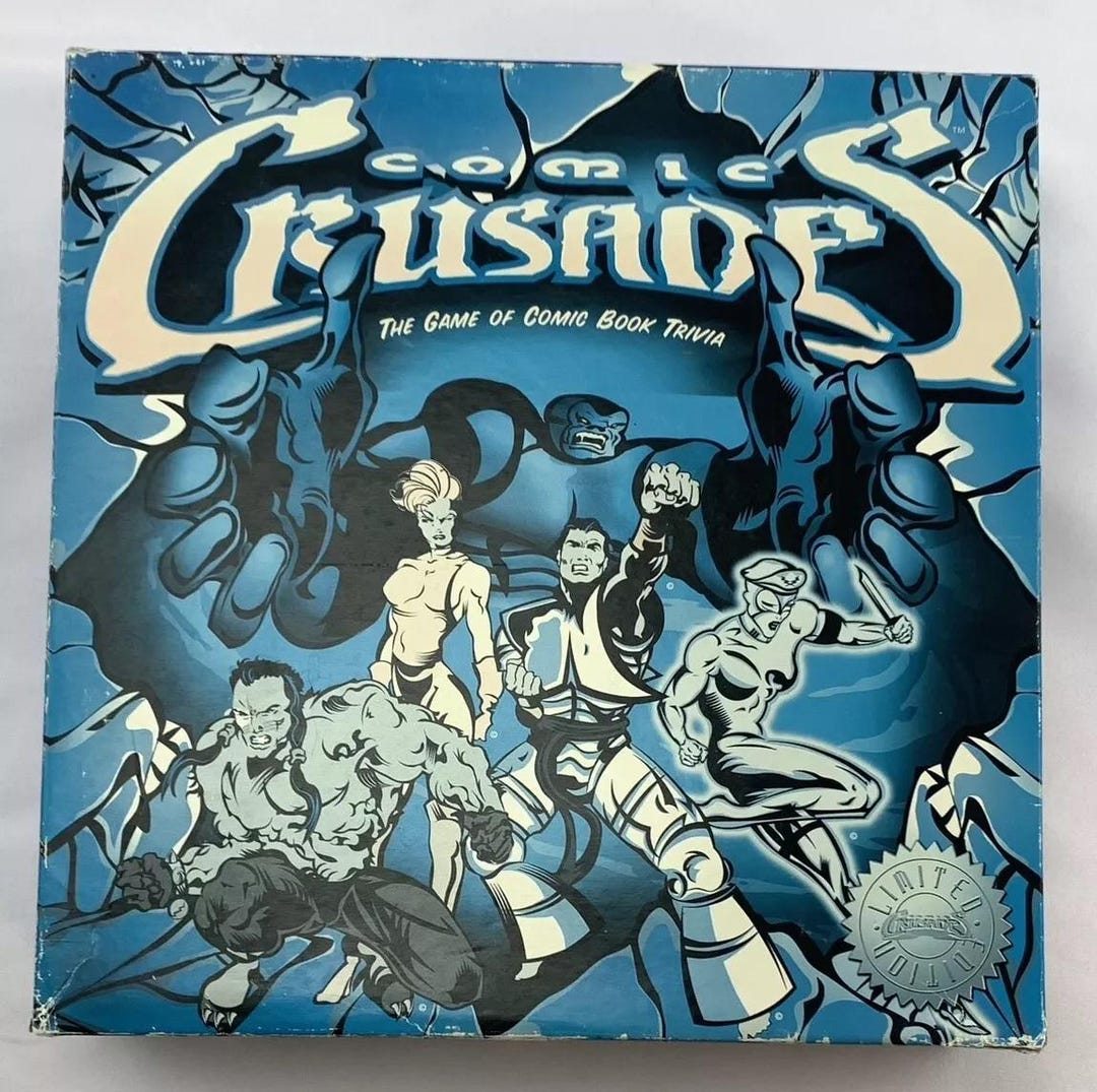 1997 Comic Crusades Game by Endgame Entertainment New Old Stock FREE SHIPPING - Etsy