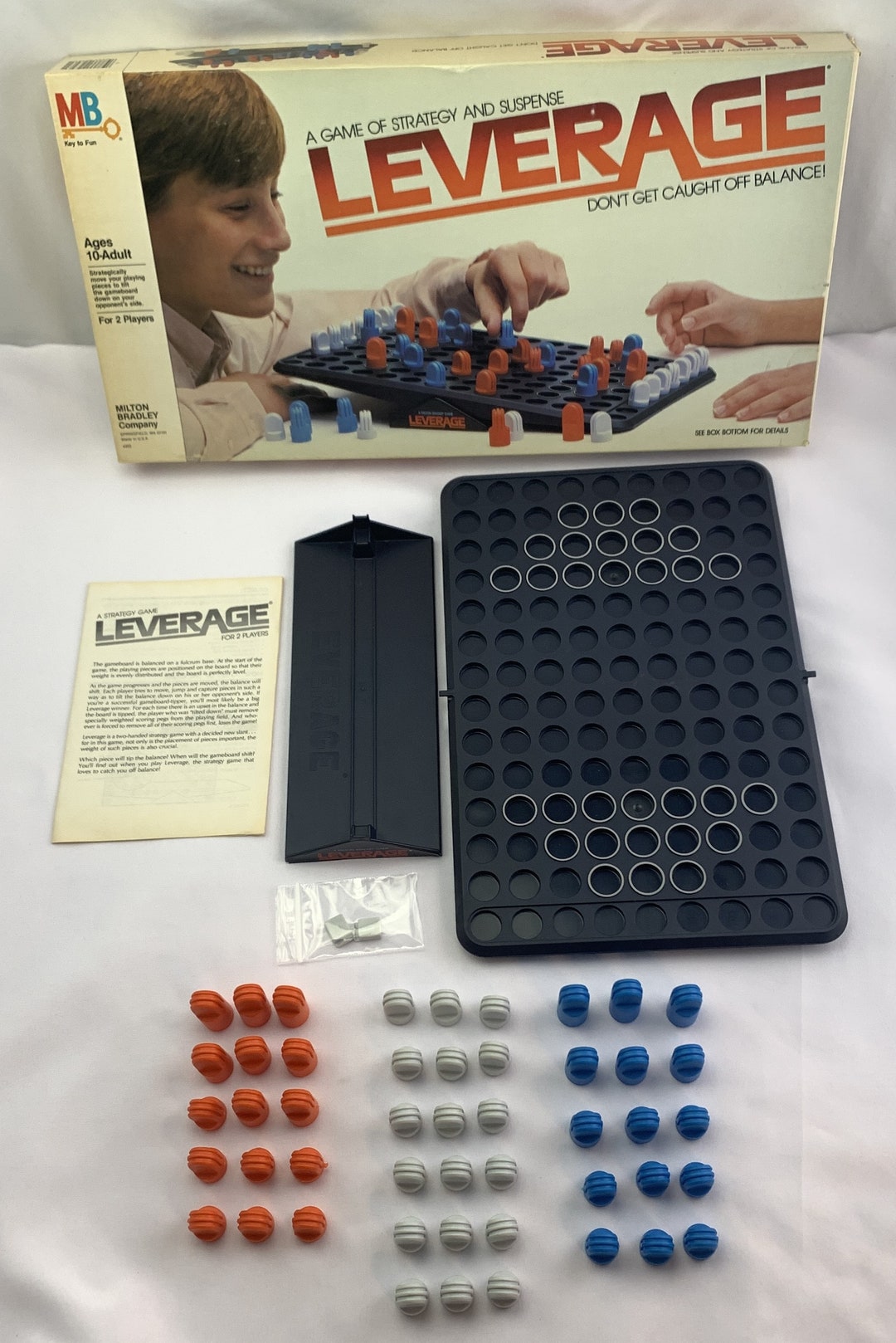1977 Leverage Board Game by Milton Bradley Complete in Great Condition ...