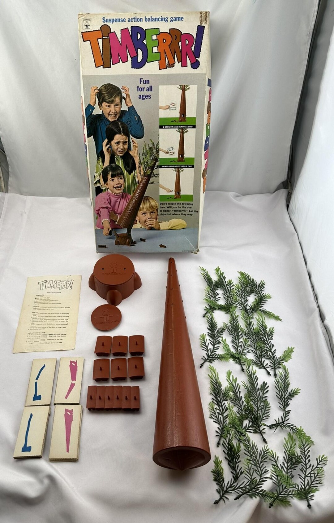 1970 Timber Timberrr! Game by Transogram Complete in Very Good ...