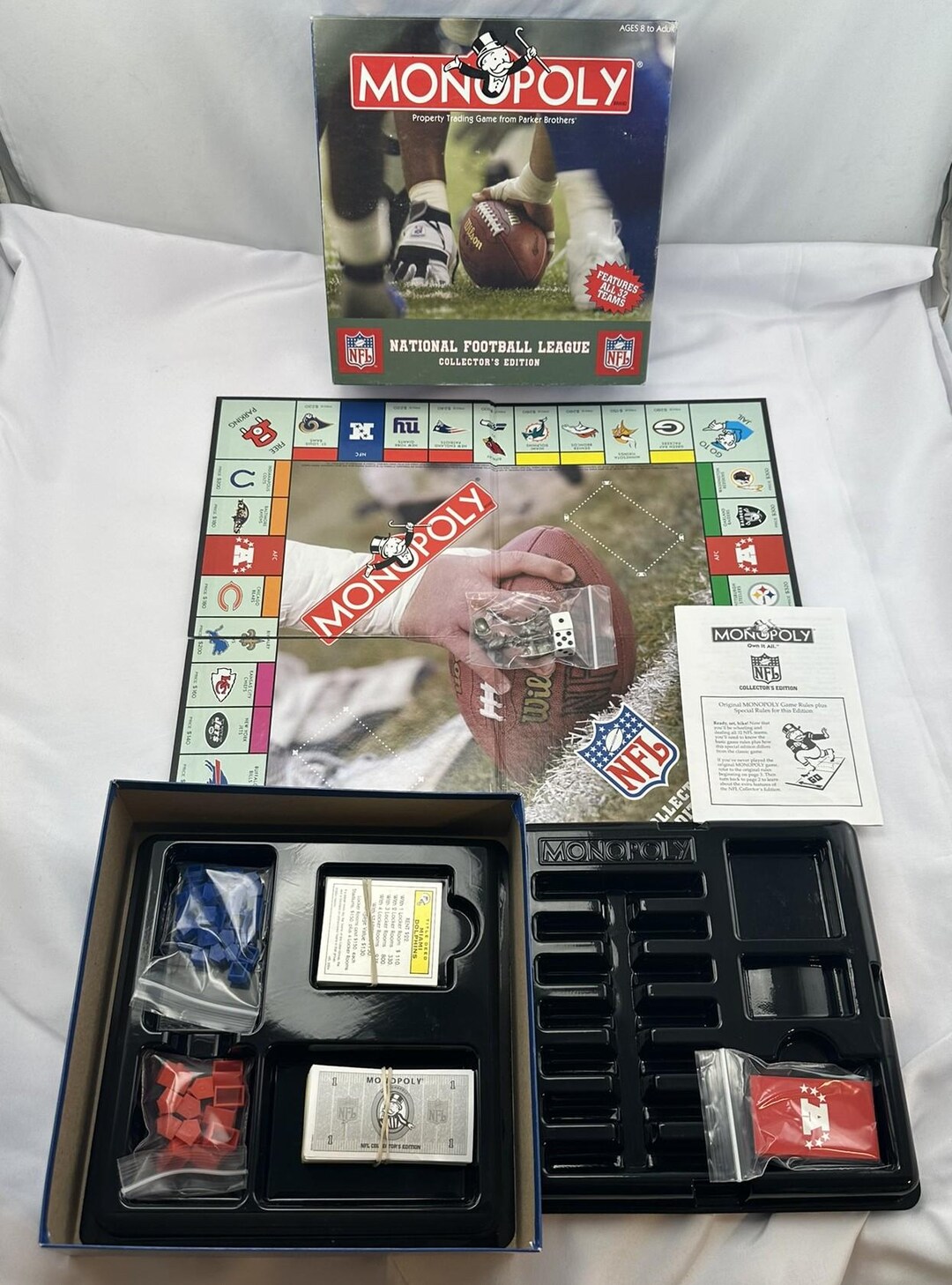 2005 NFL Monopoly Game by Usaopoly in Great Condition FREE SHIPPING - Etsy
