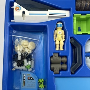 1986 Fisher Price Construx Set 587 Space Series Complete Good Condition ...