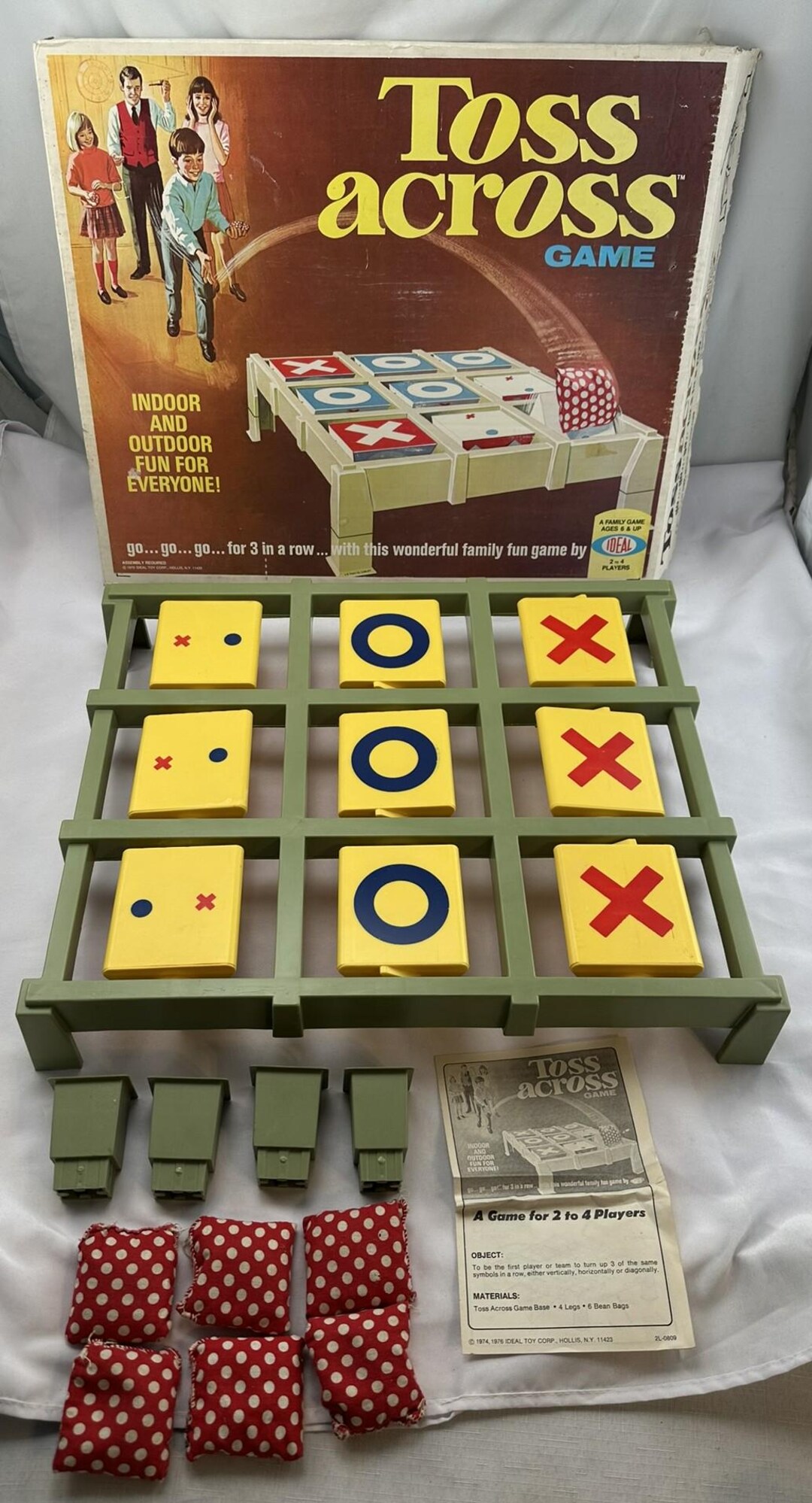 1970 Toss Across Game by Ideal Complete in Great Condition FREE ...