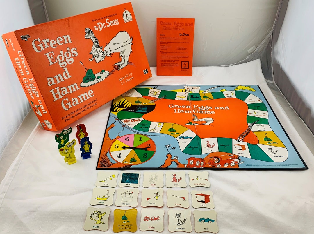 1996 Green Eggs and Ham Game by University Games Complete in Great ...