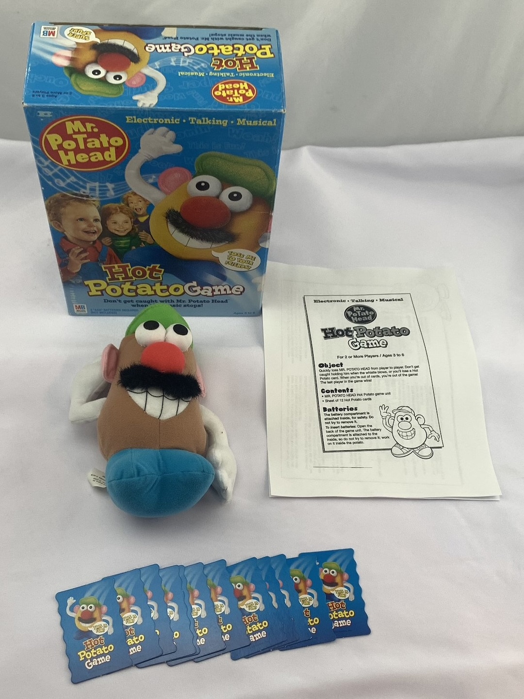 2002 Mr. Potato Head Hot Potato Game by Milton Bradley Complete/works ...