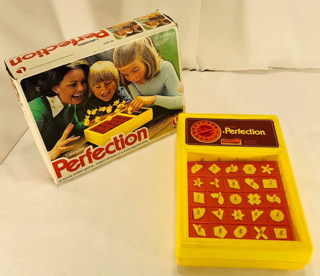 1975 Perfection Board Game by Lakeside Complete, Working in Great ...