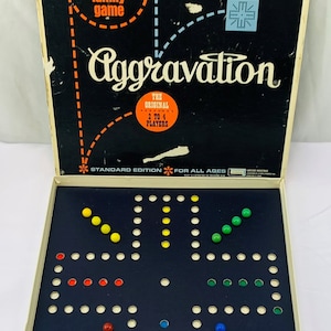 1970 Aggravation Game by Lakeside Complete in Good Condition FREE ...