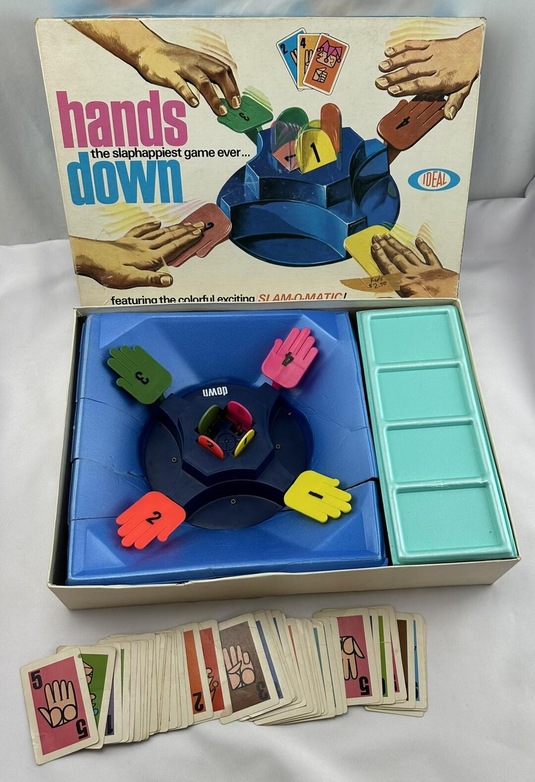 1964 Hands Down Game by Ideal Complete in Very Good Condition FREE ...