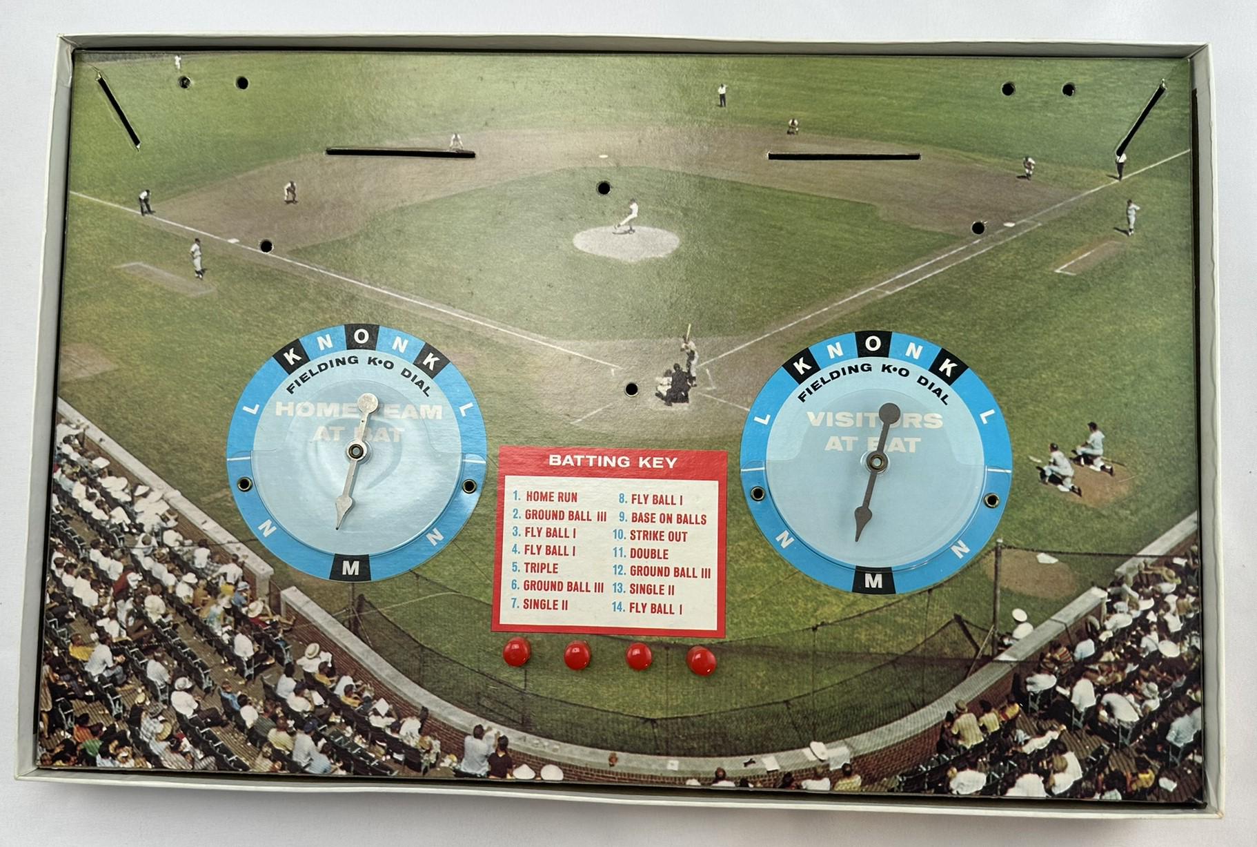 1968 All Star Baseball Board Game Cadaco Complete Very Good Condition ...