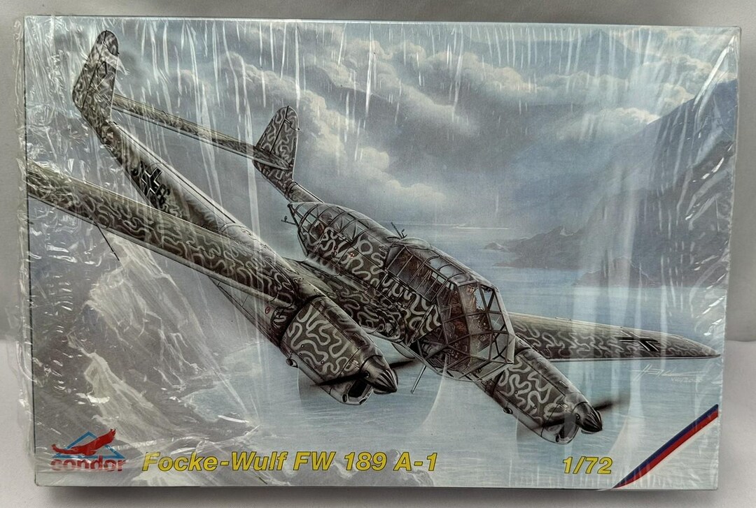 Condor Focke Wulf FW 189 A-1 1:72 Model Kit Brand New Sealed FREE ...