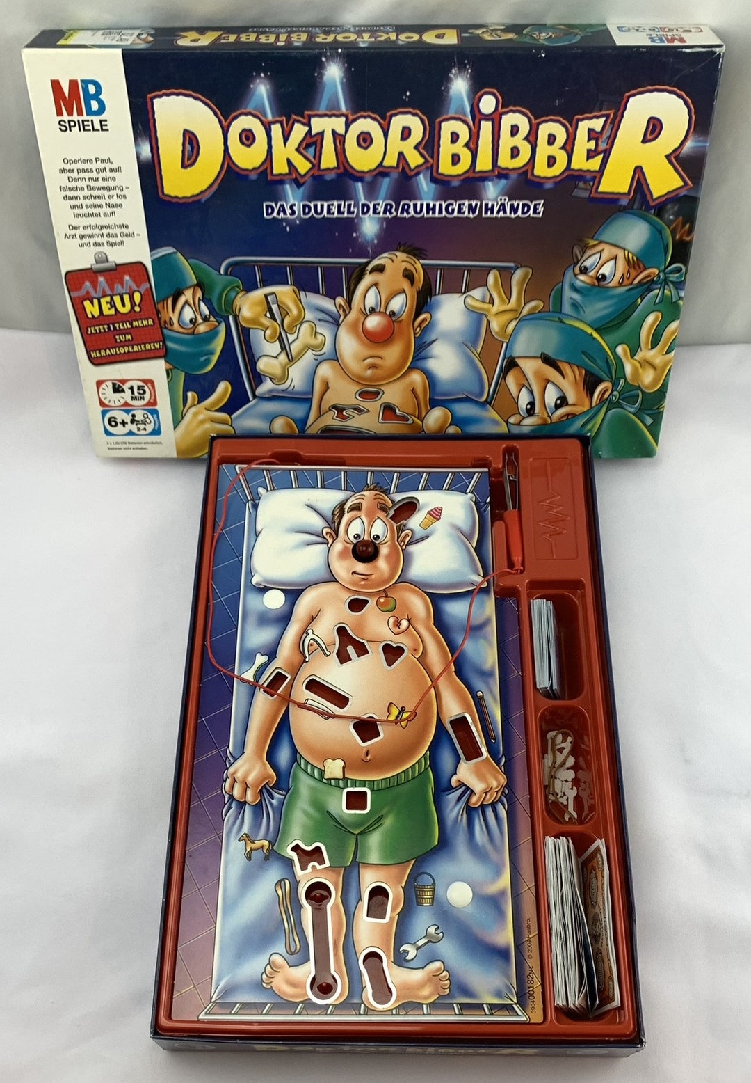 Dokter Bibber Operation Game German Edition Complete/working Great ...