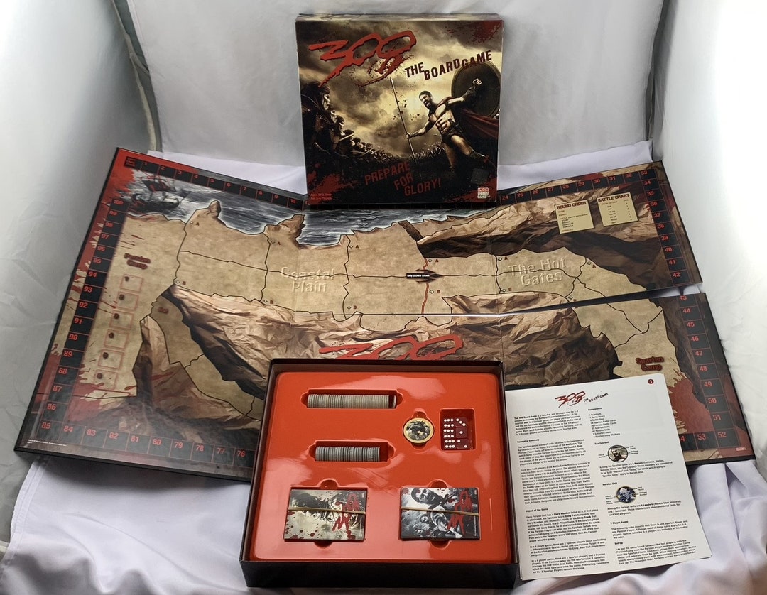 300: the Board Game by NECA Complete in Great Condition FREE SHIPPING ...