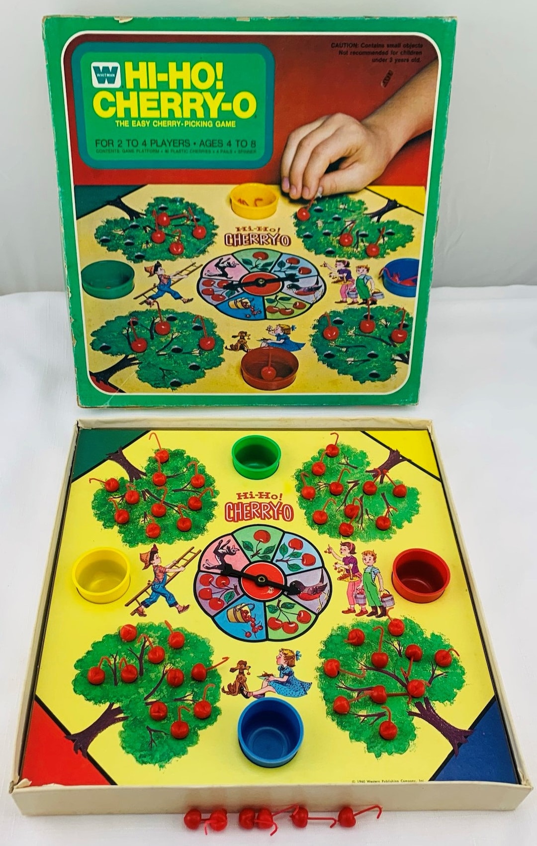 1973 Hi Ho Cherry-o Game by Whitman Complete in Great Condition FREE ...