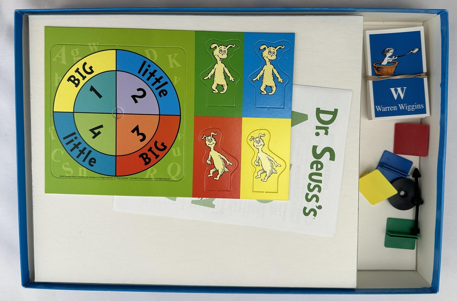 2000 Dr. Seuss's ABC Game by University Games New Old Stock FREE ...