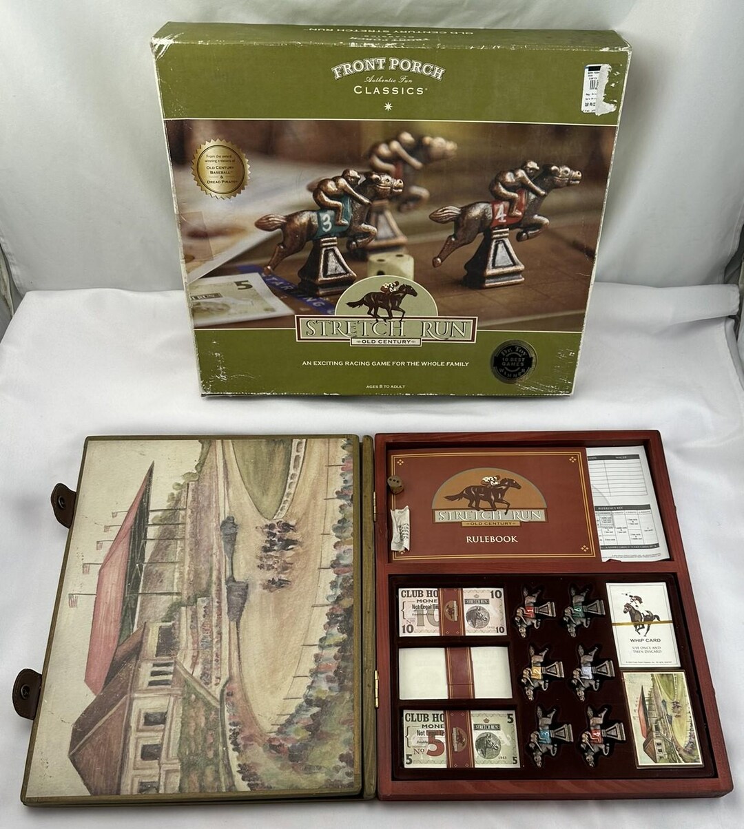 Front Porch Stretch Run Horse Racing Game Complete in Great Condition ...