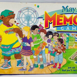 1990 May I Memory Game by Milton Bradley Complete in Great Condition ...