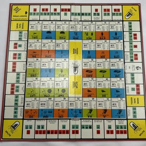 1960 Ticker Tape Stock Market Game by Cadaco Complete in Very Good ...