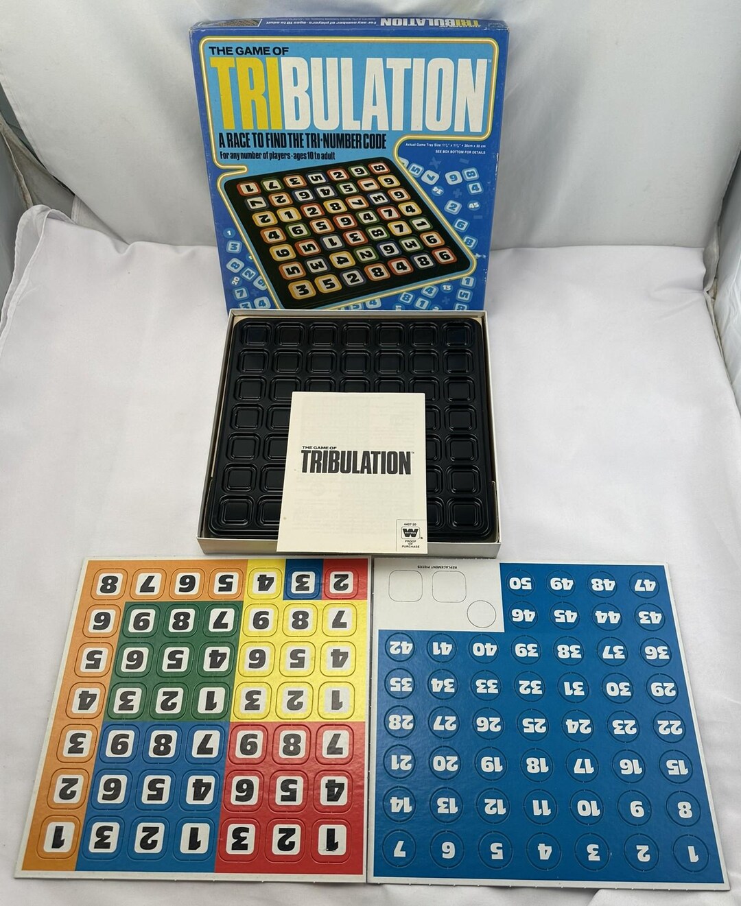 1974 Game of Tribulation by Whitman New Old Stock FREE SHIPPING - Etsy