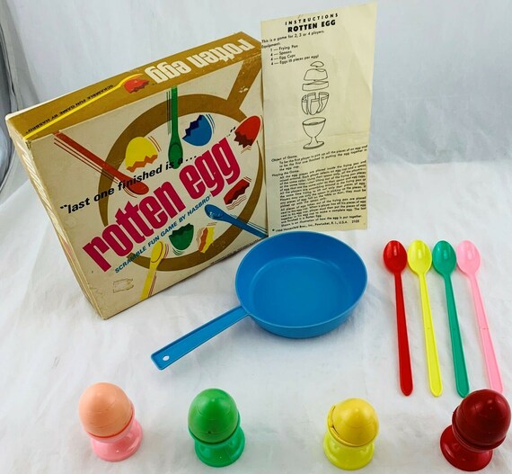 1965 Rotten Egg Game by Hasbro in Good Condition FREE SHIPPING - Etsy
