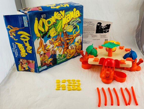 1989 Monkey Mania Game by Parker Brothers Complete in Good - Etsy