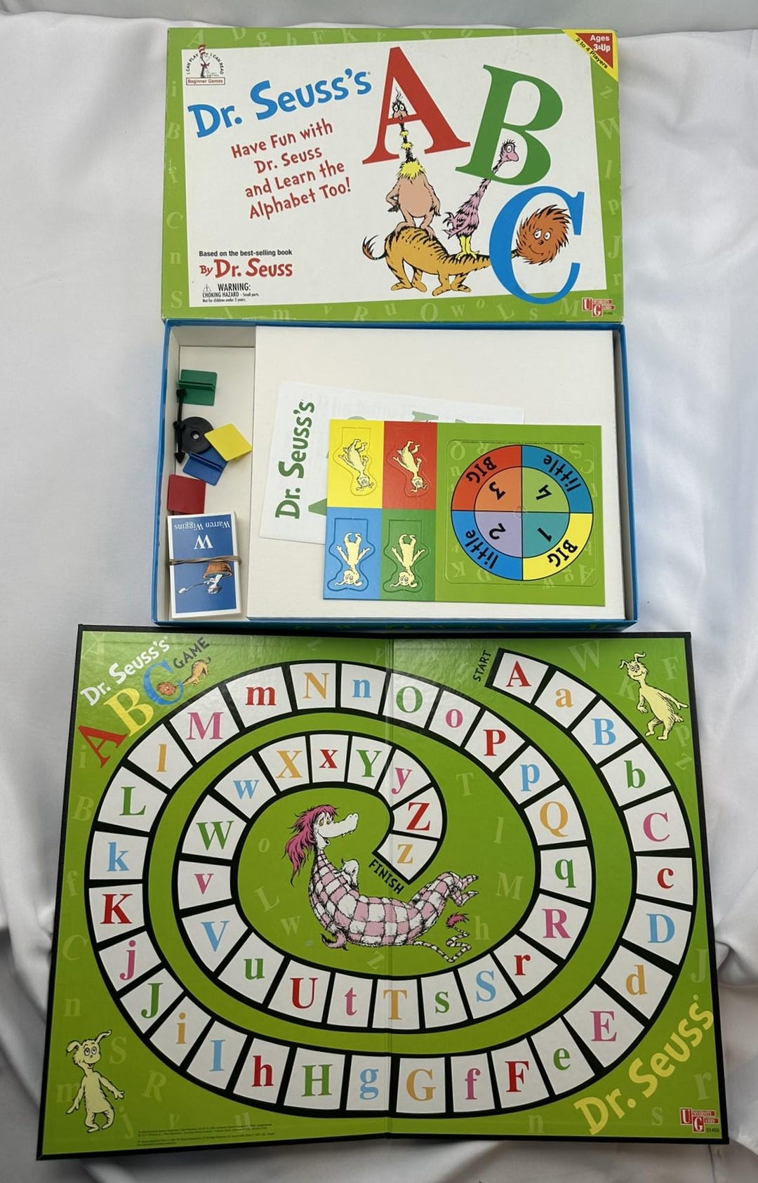 2000 Dr. Seuss's ABC Game by University Games New Old Stock FREE ...