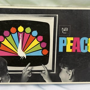1966 NBC Peacock Board Game by Selchow & Righter New Old Stock FREE ...