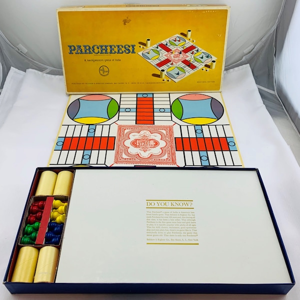 Parcheesi Board Game - Etsy