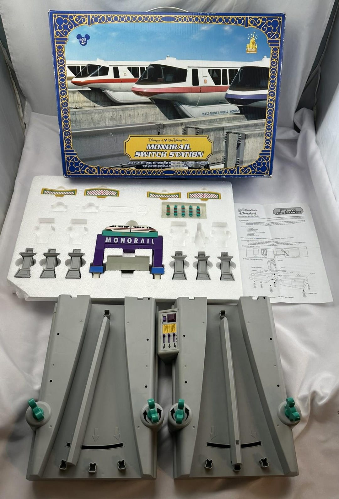 Disney Monorail Switch Station Theme Park Exclusive Working in Great ...