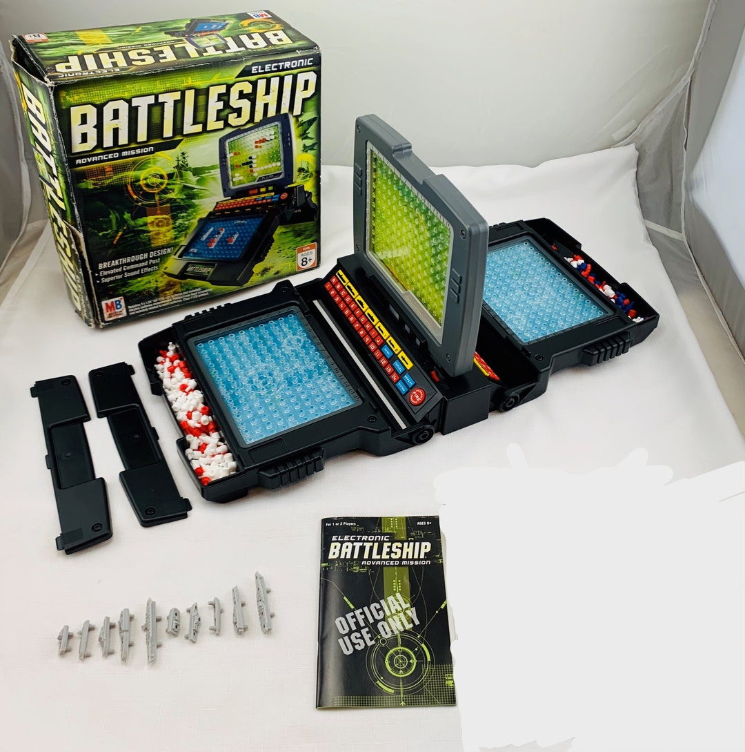 Electronic Talking Battleship Advanced Mission Game by Milton Bradley ...